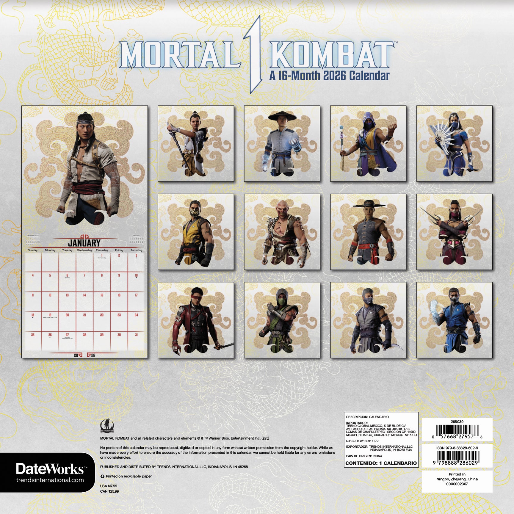 Official Mortal Kombat Merch, Apparel, Collectibles