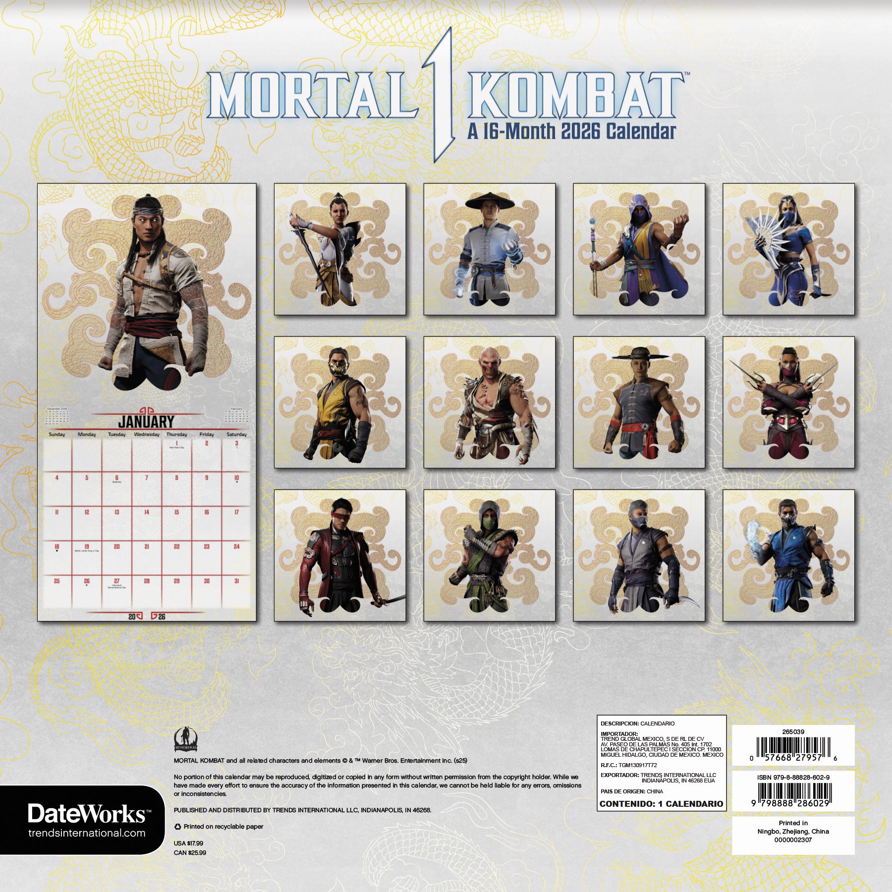 Official Mortal Kombat Merch, Apparel, Collectibles