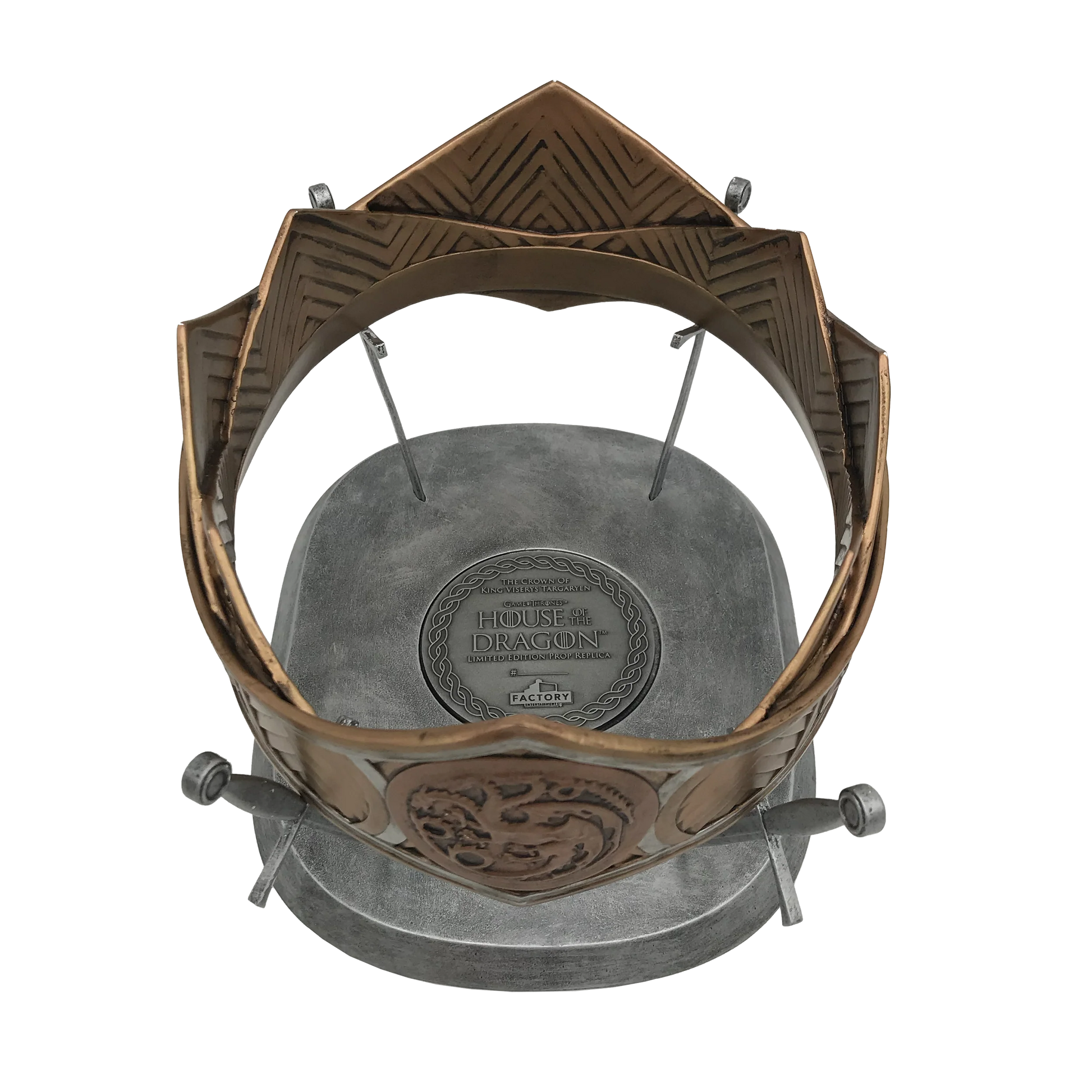 House of the Dragon Prop Replica The Crown of King Viserys Targaryen L ...