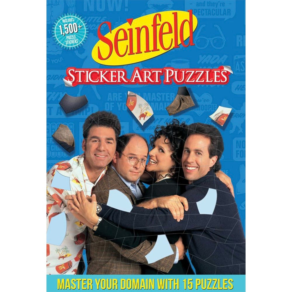 Seinfeld Sticker Art Puzzles Book – WB Shop
