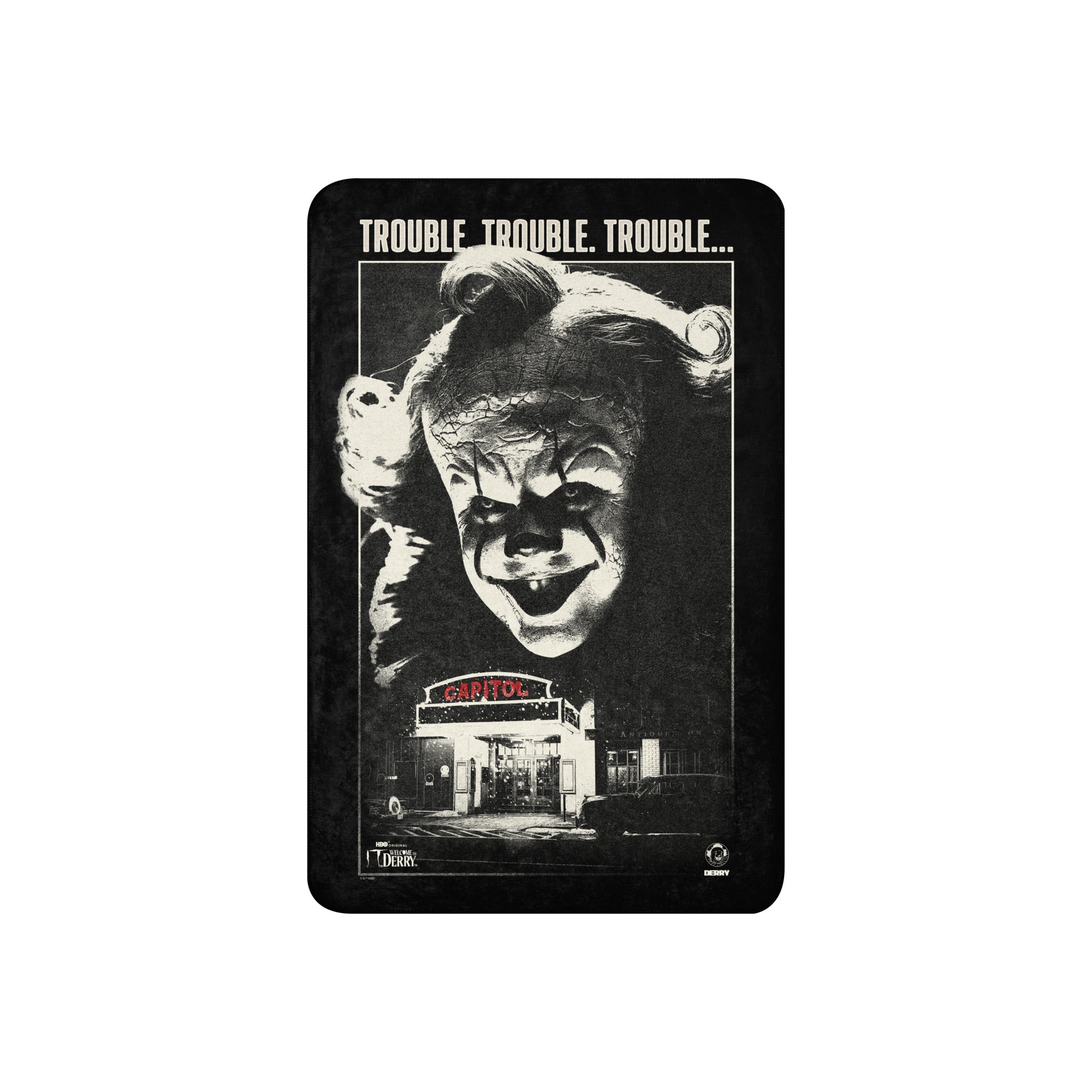 IT: Welcome to Derry Trouble Sherpa Blanket – WB Shop