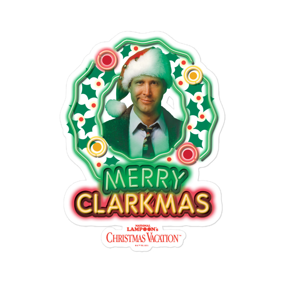 National Lampoon's Christmas Vacation Merry Clarkmas Die Cut Sticker