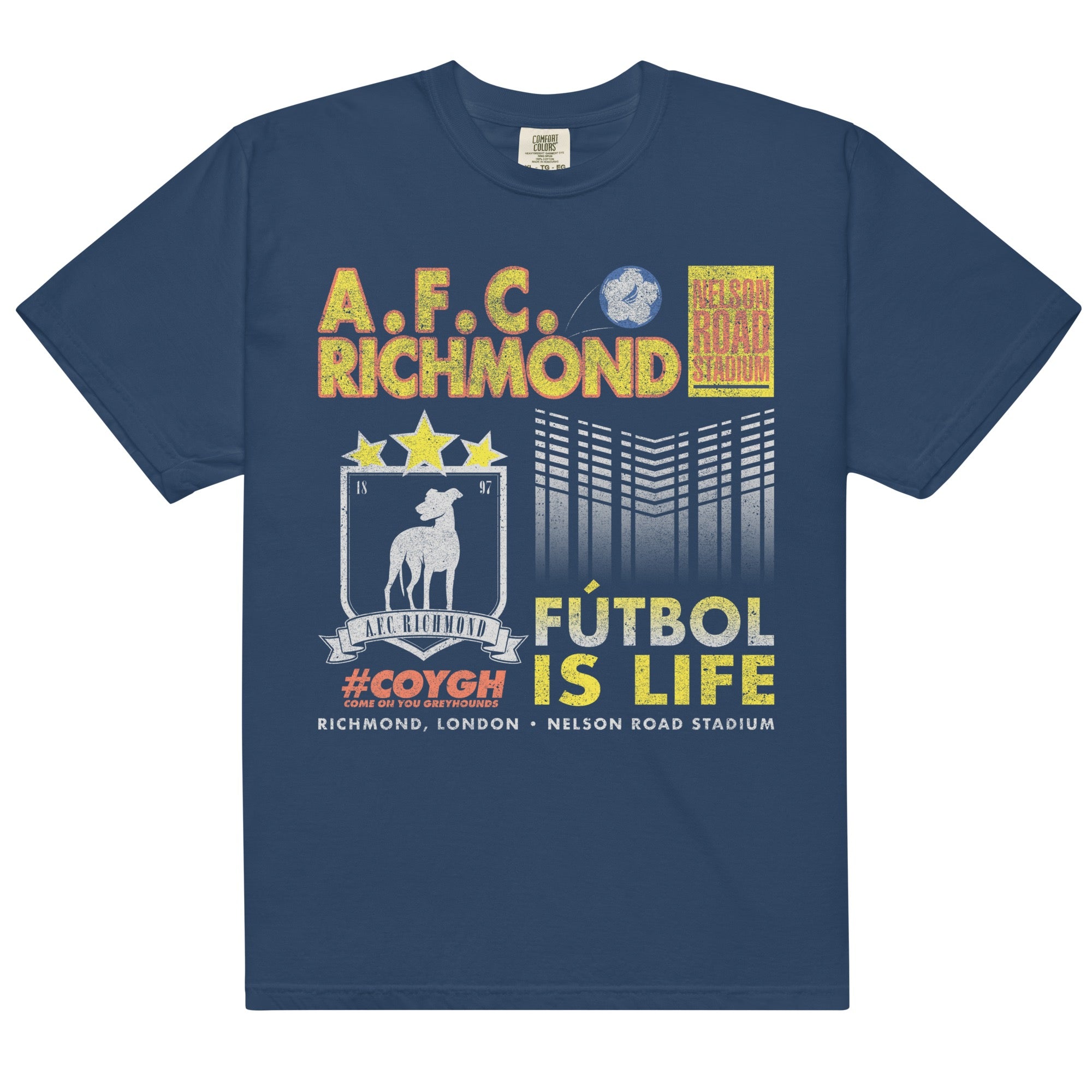 Ted Lasso AFC Richmond Mashup Comfort Colors T-shirt – WB Shop